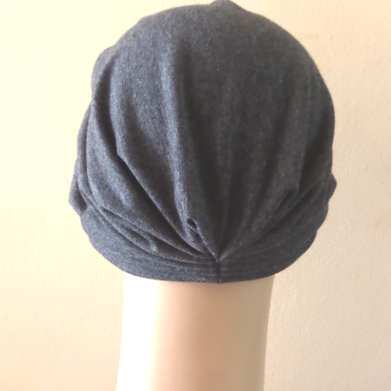 Classic Turban - Charcoal - A CANSA smart choice product • CompassionHat